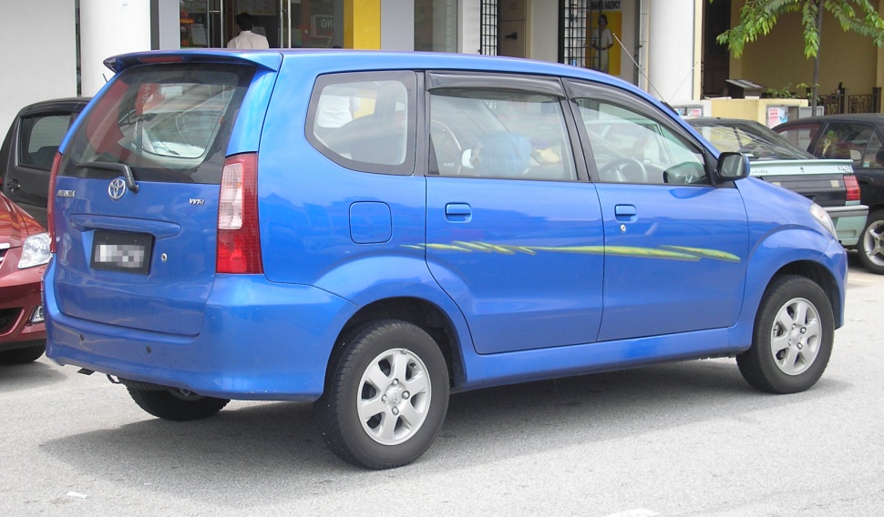 Toyota Avanza technical specifications and fuel economy